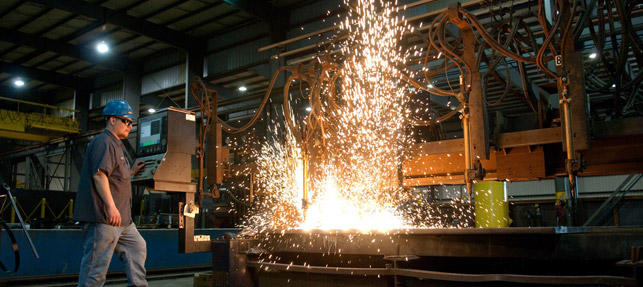 Plate Burning | Services | Delta Steel, Inc.